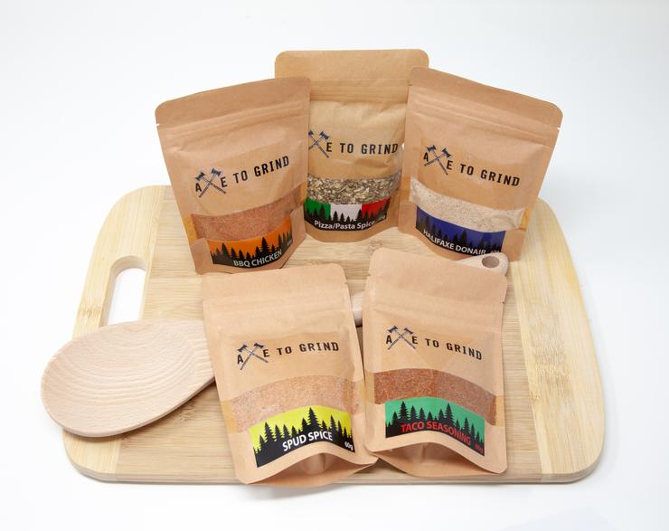 Axe To Grind Foods | Spices and Seasoning Mixes | Local to Nova Scotia