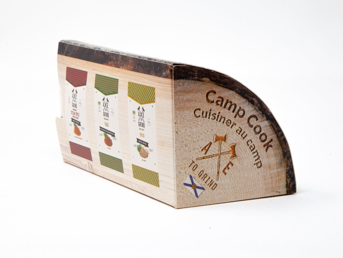 Camp Cook "Split-Log" Gift Pack – Axe To Grind Foods