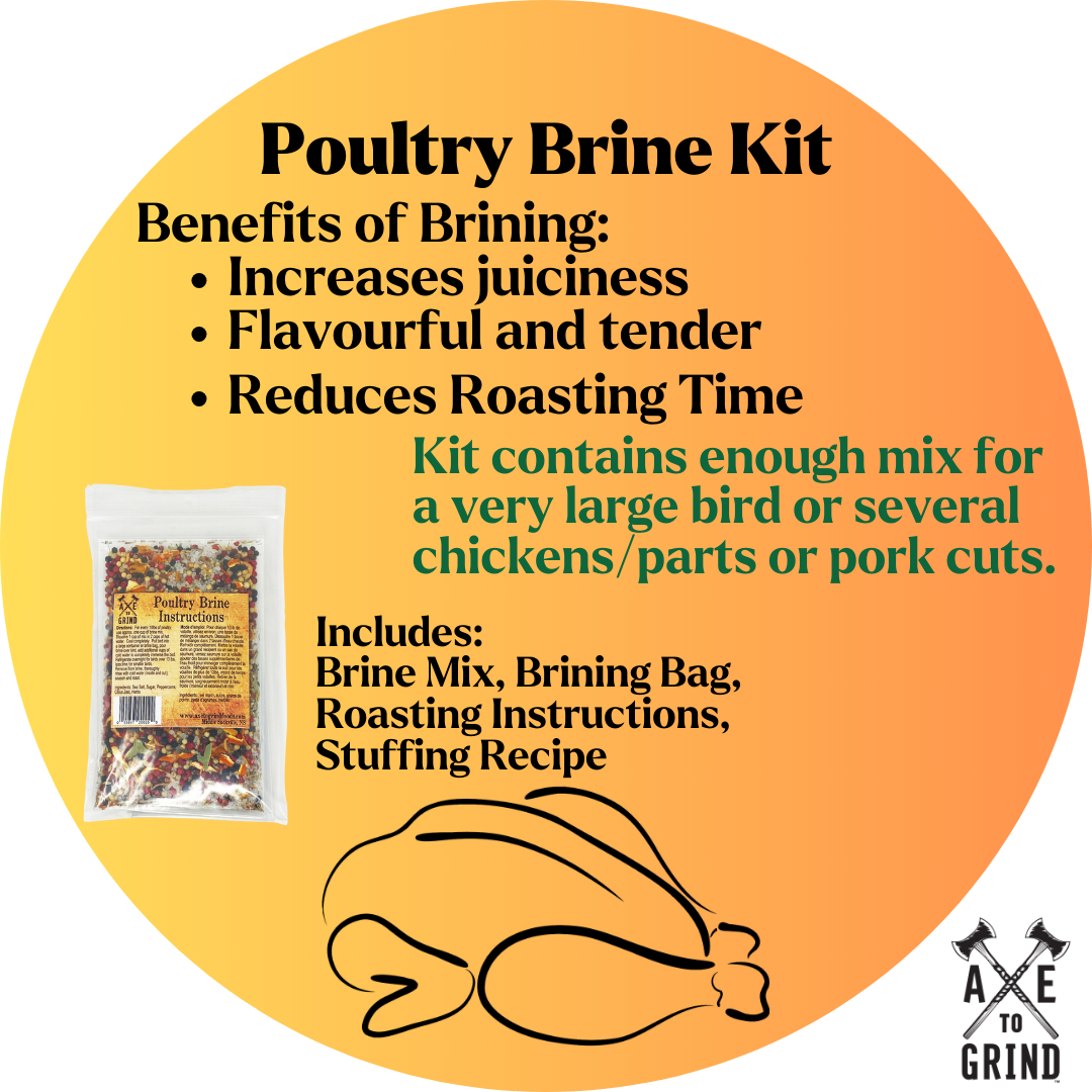 Poultry Brine Kit – Axe To Grind Foods