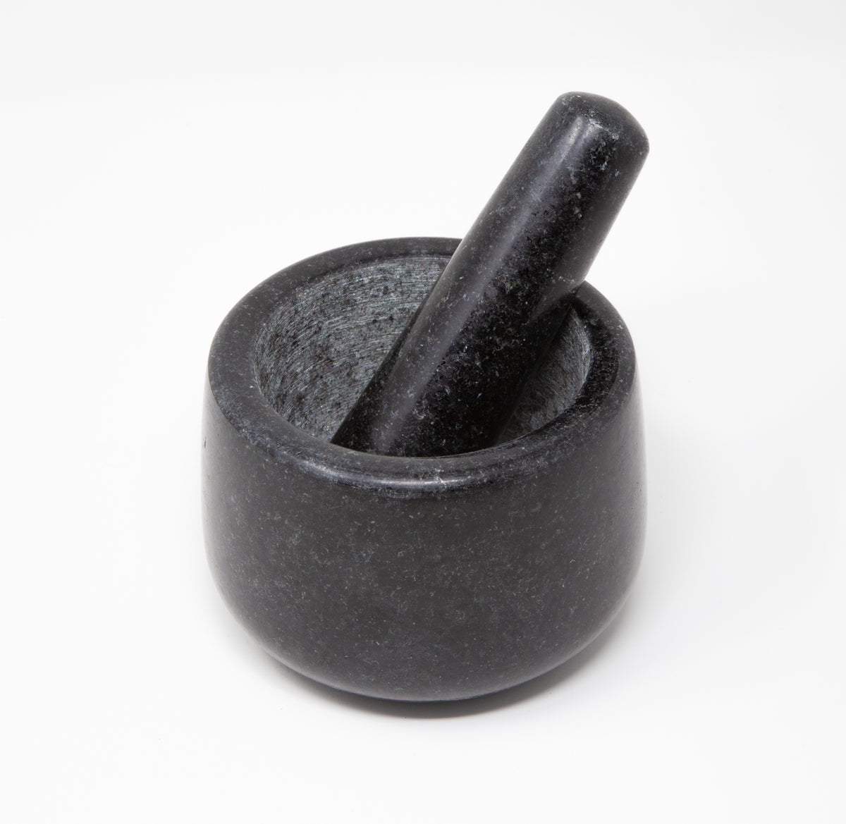 Large Dark Marble Mortar and Pestle – Axe To Grind Foods